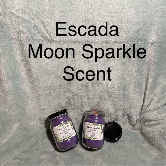 Hand Crafted | Other | Two 4oz Escada Moon Sparkle Scent Candles | Poshmark